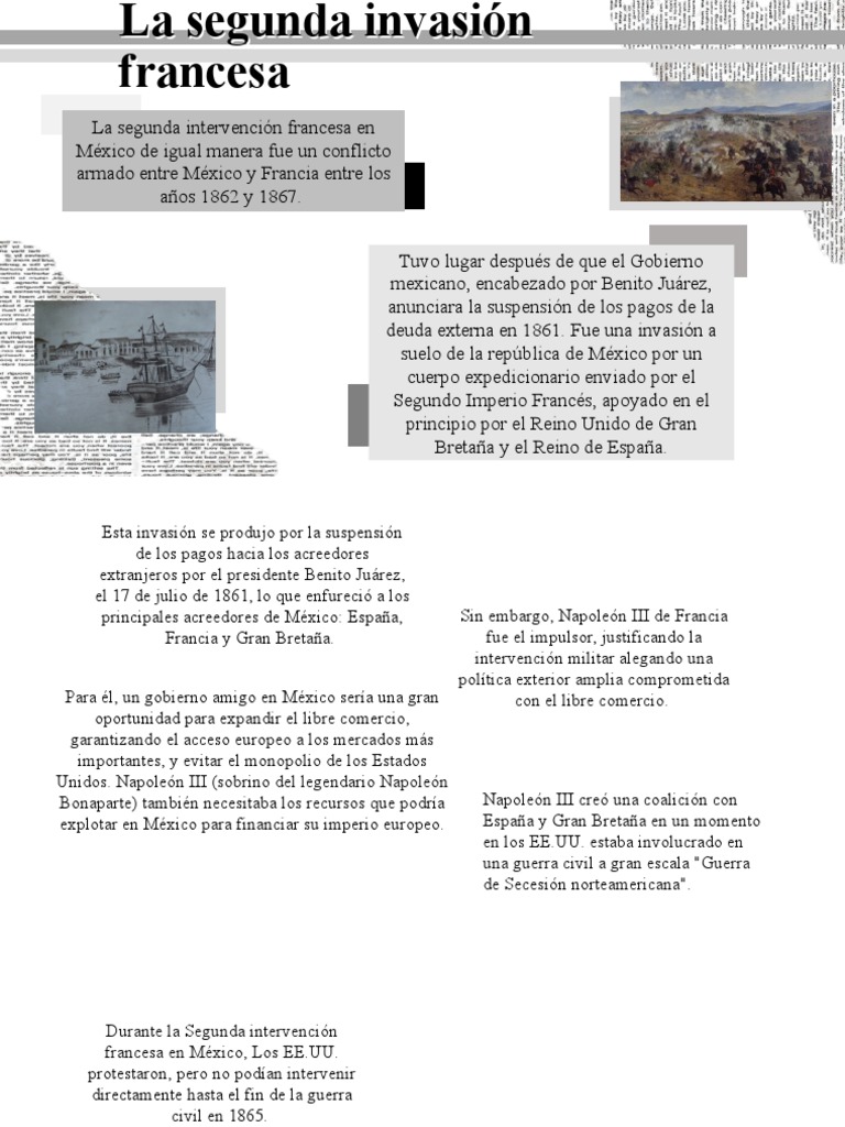 Segunda Invacion Francesa | PDF | México | Imperio español