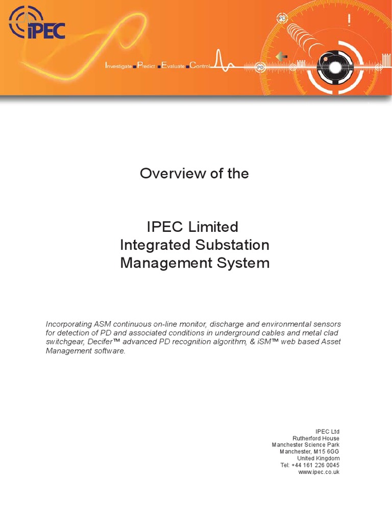 iPEC iSM Overview - Partial Discharge | PDF | World Wide Web | Internet & Web