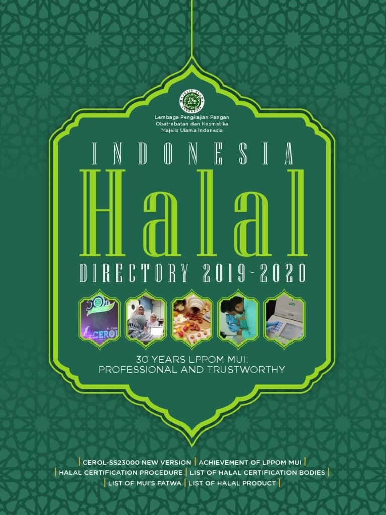 Indonesia Halal Directory 2019-2020 | PDF