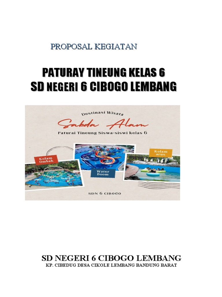22.proposal Sabda Alam | PDF