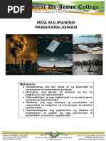 Tagalog DISASTER PREPAREDNESS ALL HAZARD | PDF