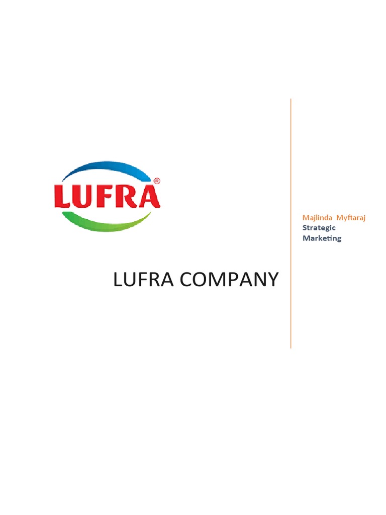Lufra Company: Dairy Market Leader | PDF | Employment | Dairy