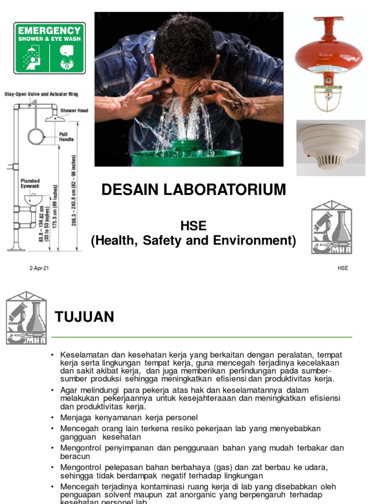 HSE dalam Desain Laboratorium | PDF