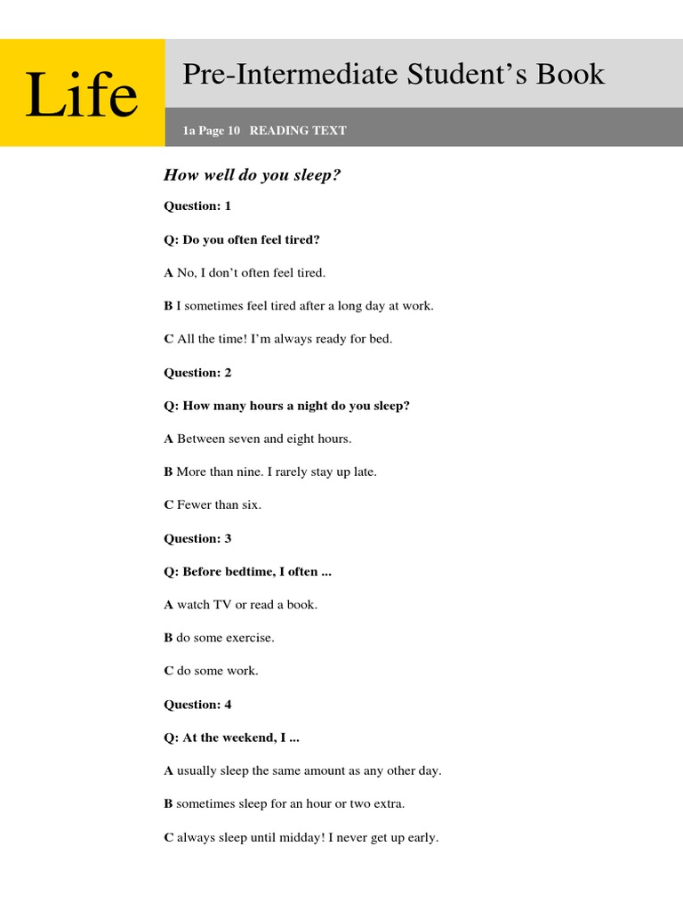 Pre-Intermediate Reading Texts | PDF | Writing | Egyptian Hieroglyphs