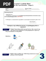 ESP Grade 1 2nd Quarter Worksheets | PDF