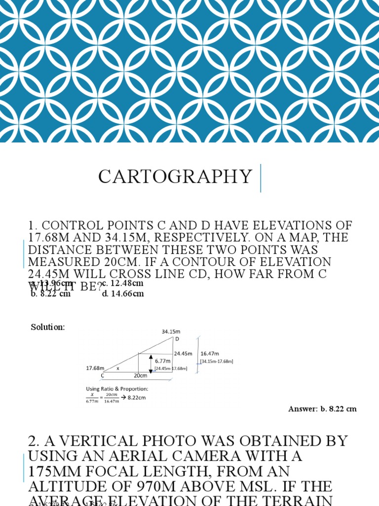 CARTOGRAPHY | PDF | Latitude | Surveying