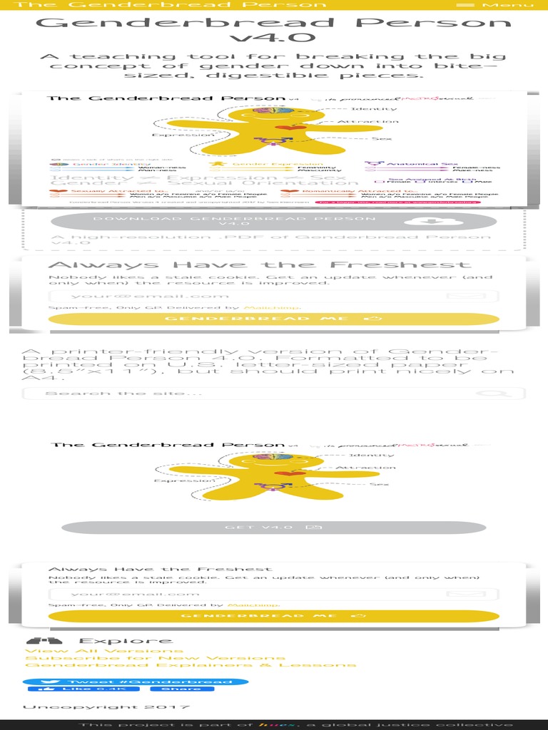 Genderbread Person v4.0 The Genderbread Person | PDF
