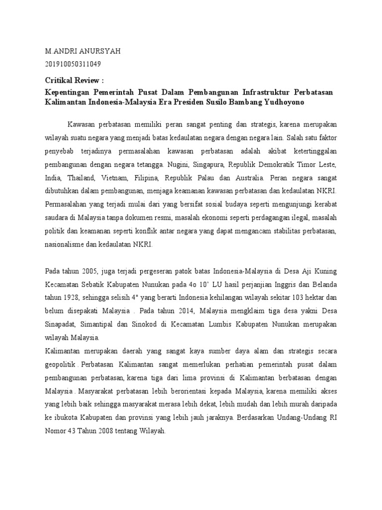 M.Andri Anursyah 2019-049 | PDF