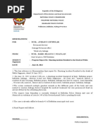 Sample Spot Report Format for PNP | PDF | Law Enforcement | Crime ...