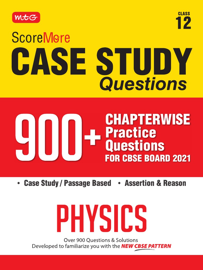Class 12 Physics Case Study Questions | PDF | Electric Field ...
