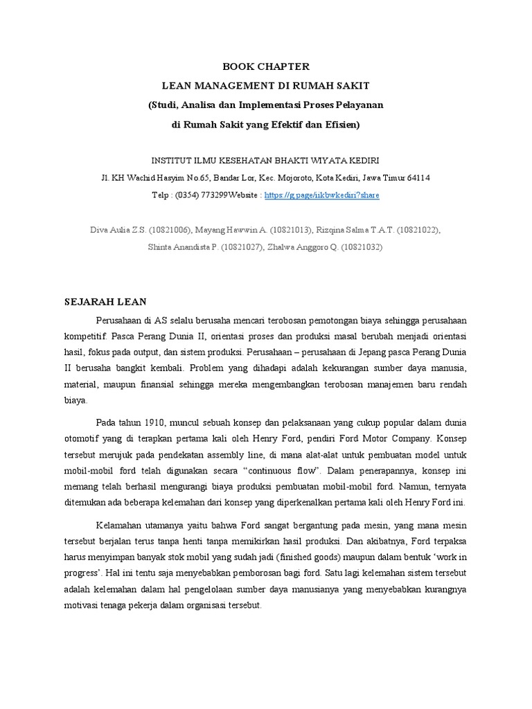 Book Chapter Kelompok 12-5 | PDF