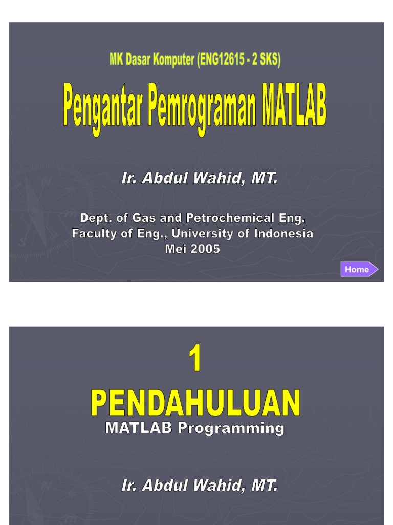 Modul 6 Matlab 1 | PDF