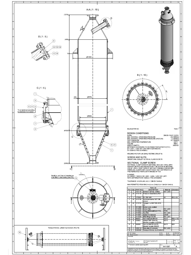 Extractor Cylinder | PDF