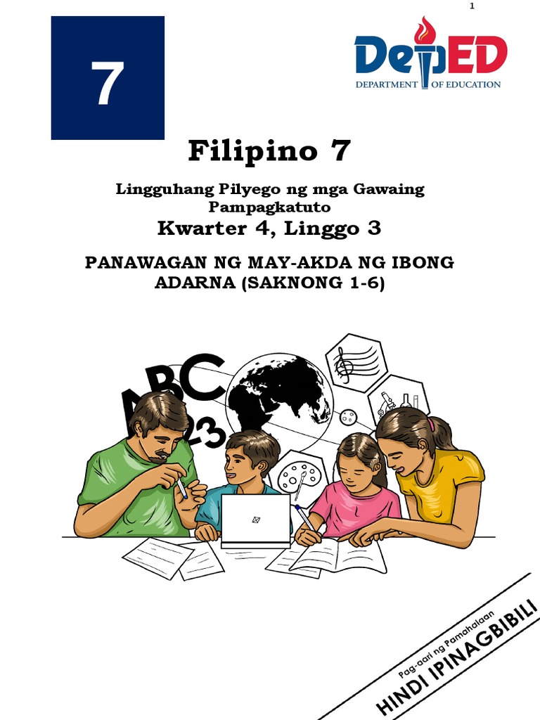 Filipino 7: Kwarter 4, Linggo 3 | PDF