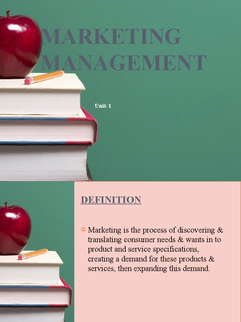 Marketing Management | PDF | Marketing | Sales