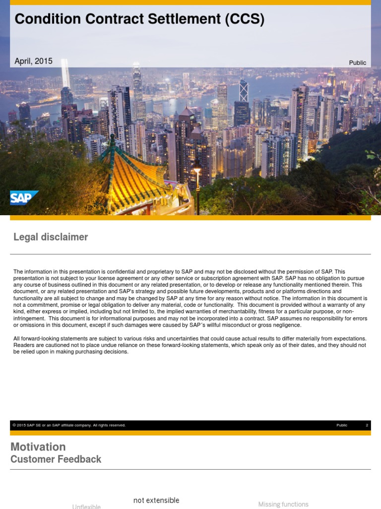 SAP CCS - Public | PDF | Rebate (Marketing) | Point Of Sale