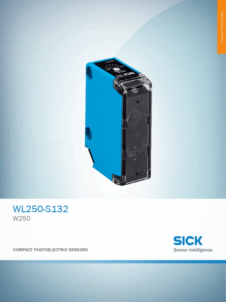 Datasheet WL250-S132 6010611 en | PDF | Alternating Current | Switch