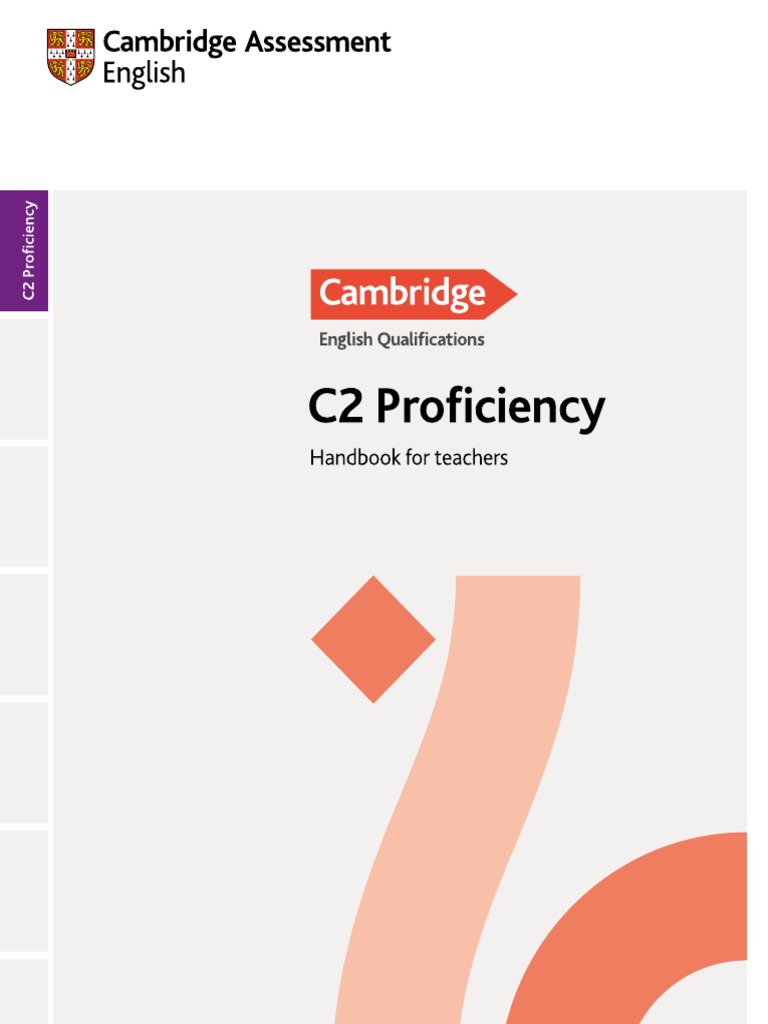 C2 Proficiency Handbook For Teachers | PDF