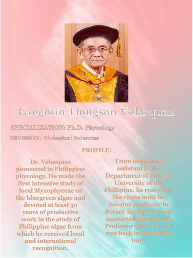 Gregorio T. Velasquez | PDF