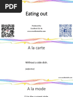 TASK 2 Part A Words To Describe Food Sensory Evaluation | PDF