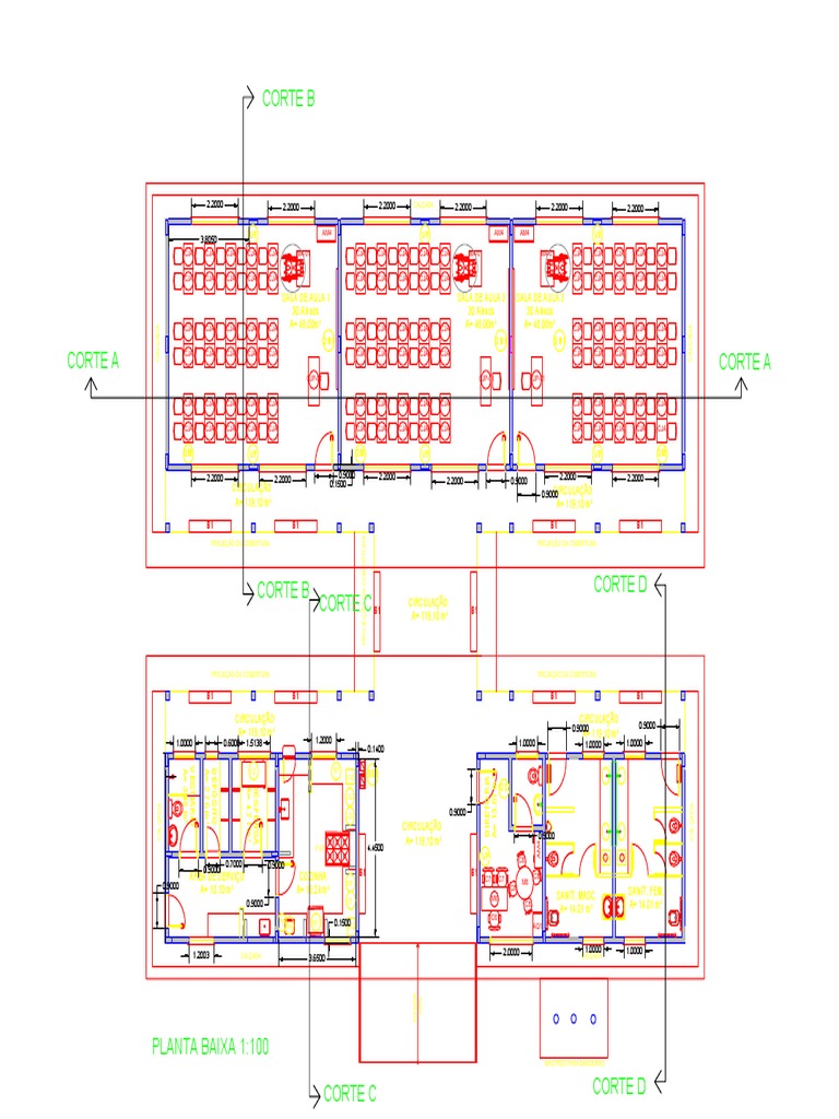 PLANTA BAIXA ESCOLA | PDF