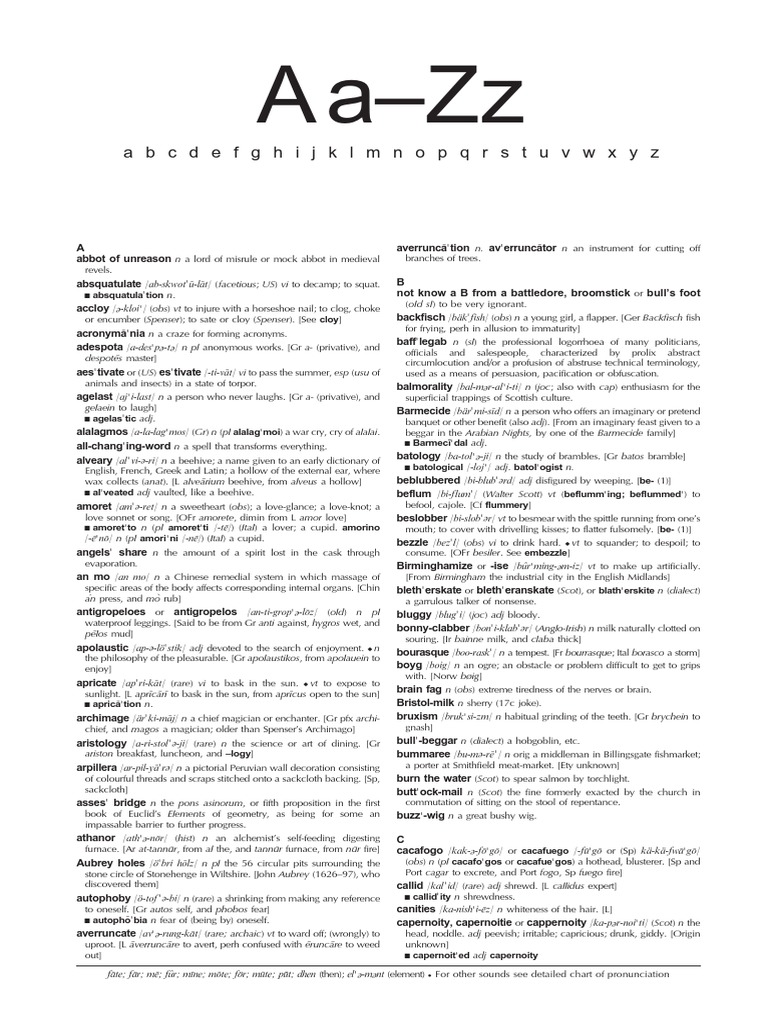 Chambers Missing Words 1 | PDF | The Pickwick Papers