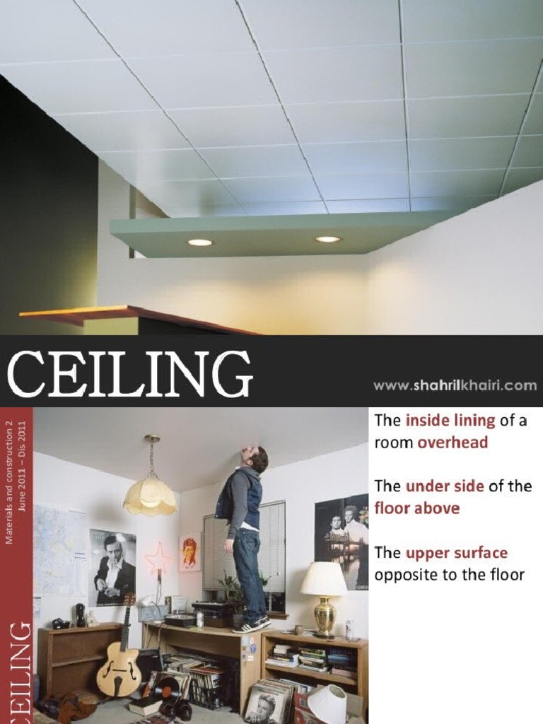 Ceiling Finishes | PDF