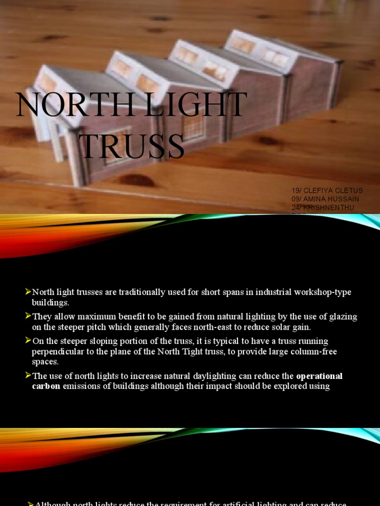 North Light Truss: Design & Benefits | PDF | Home & Garden