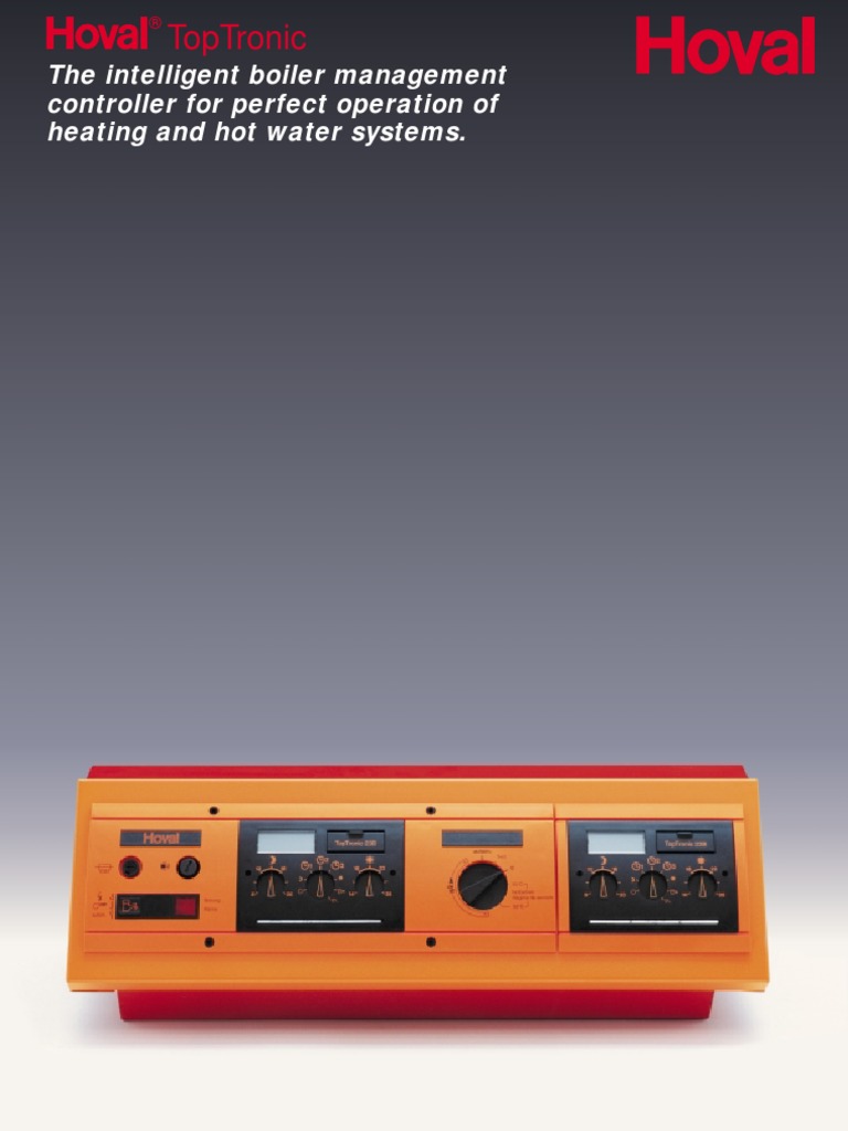 Top Tronic | PDF | Water Heating | Boiler