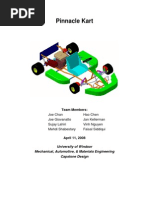 How To Design and Build A Go Kart | PDF | Steering | Screw