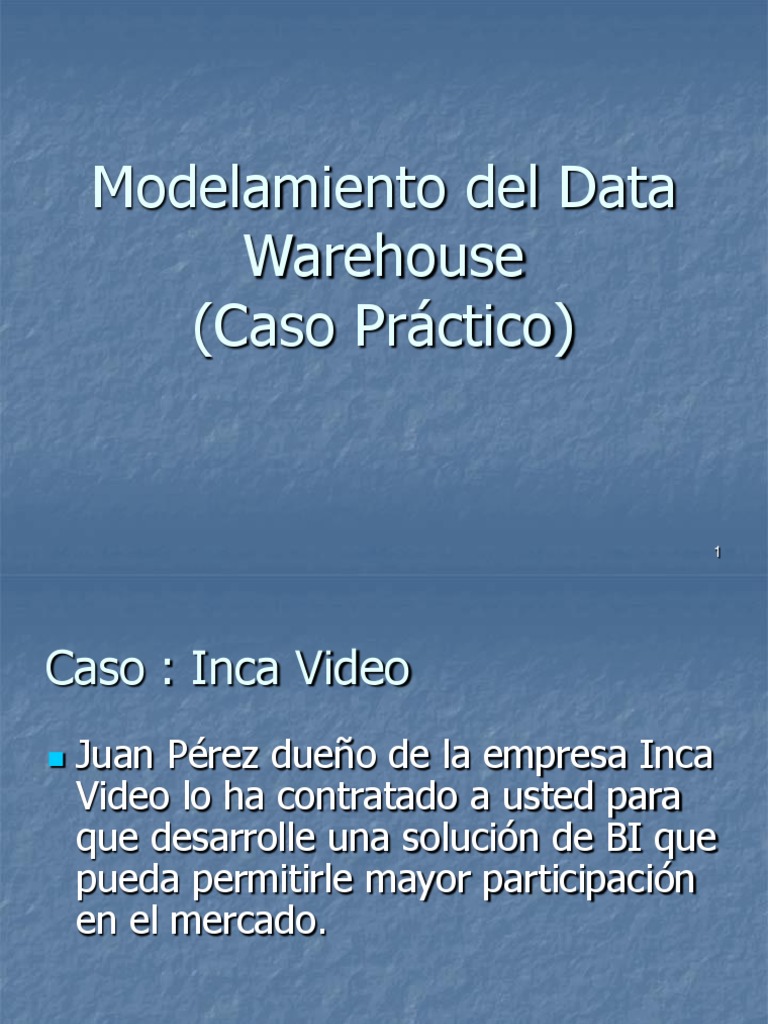 Modelamiento de Datos DataWarehouse | PDF | Informática | Business