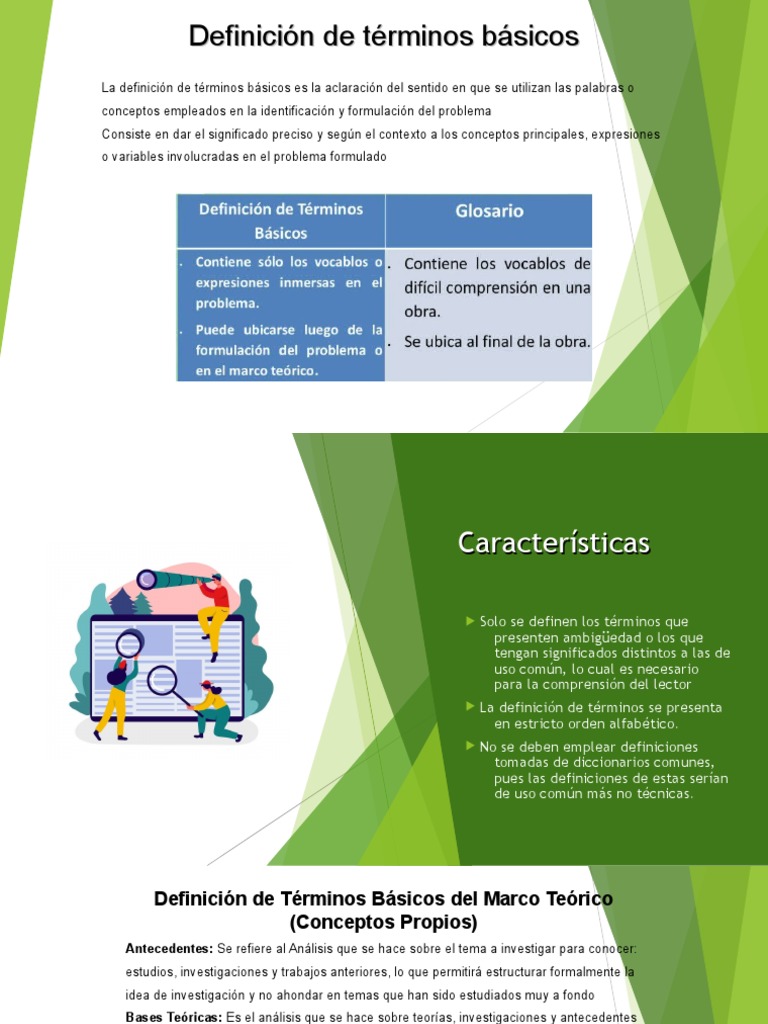 Definicion Terminos Basicos | PDF | Ciencia y matemáticas
