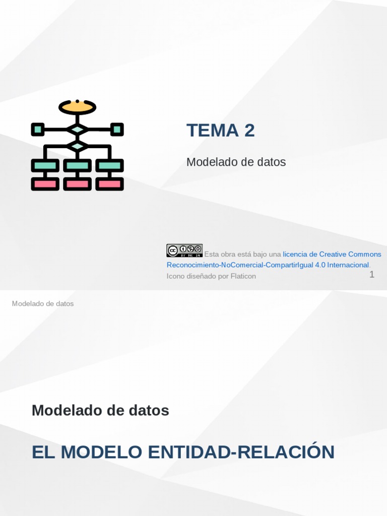Tema 2 - Modelo ER | PDF