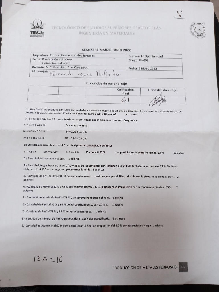 Examen U3 y U4 | PDF