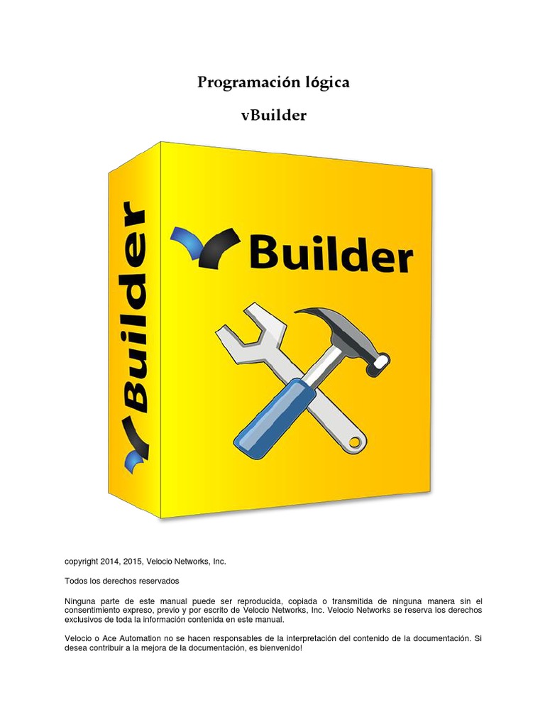 vBuilder-Manual ES | PDF | Relé | Corriente continua