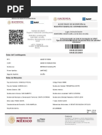 Ejemplo Comprobante NSS | PDF | Seguro | Gobierno