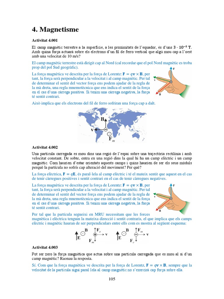 Solucions Magnetisme | PDF