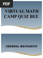 Sci Math Quiz Bee | PDF