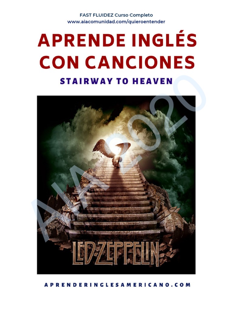 PDF Stairway To Heaven - Spanish Version - AIA | PDF | Musica Popular