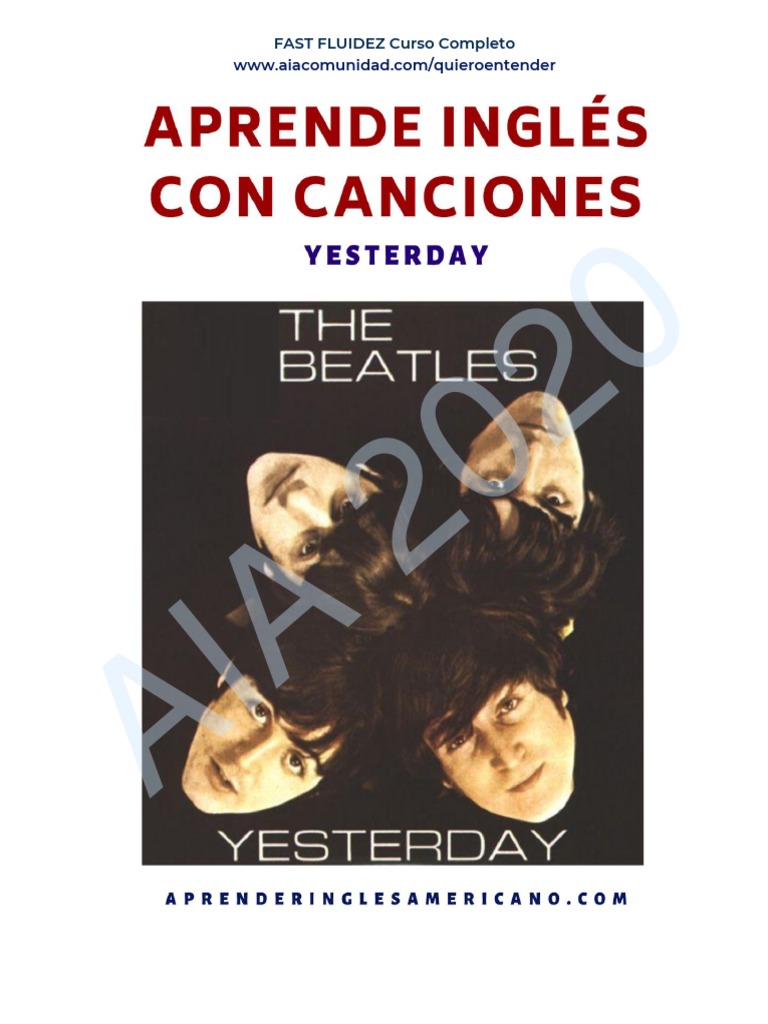 PDF Yesterday - Spanish Version | PDF