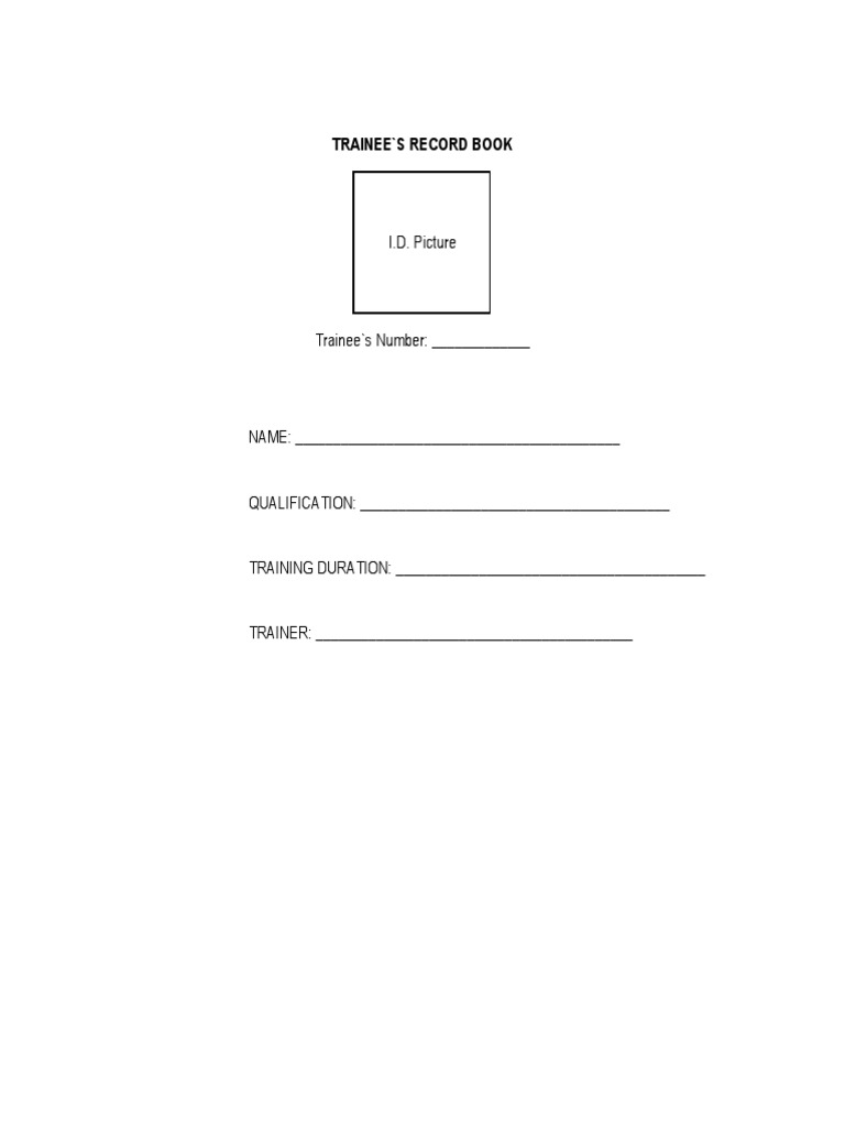 Trainees Record Book | PDF | Computer Programming | Class (Computer Programming)