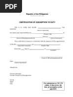 CS Form No. 33-A Revised 2018 Appointment Form - Regulated | PDF ...