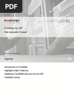 Datasheet FortiWeb Series | PDF | Denial Of Service Attack | Proxy Server