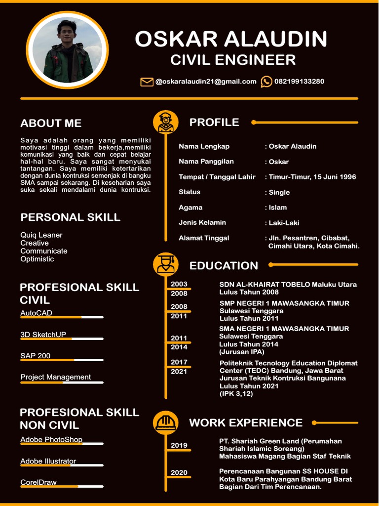 Contov CV Teknik Sipil | PDF