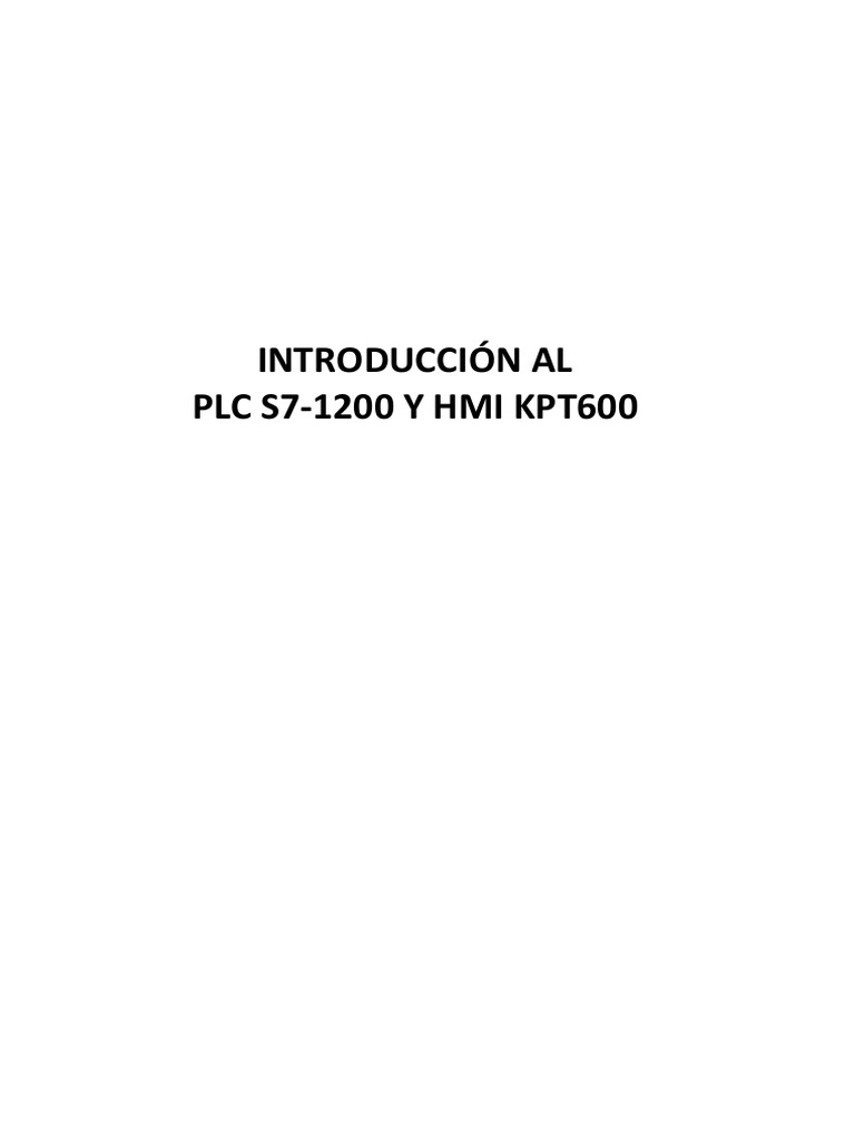 Guia PLC - Básico | PDF | Controlador lógico programable | Programación