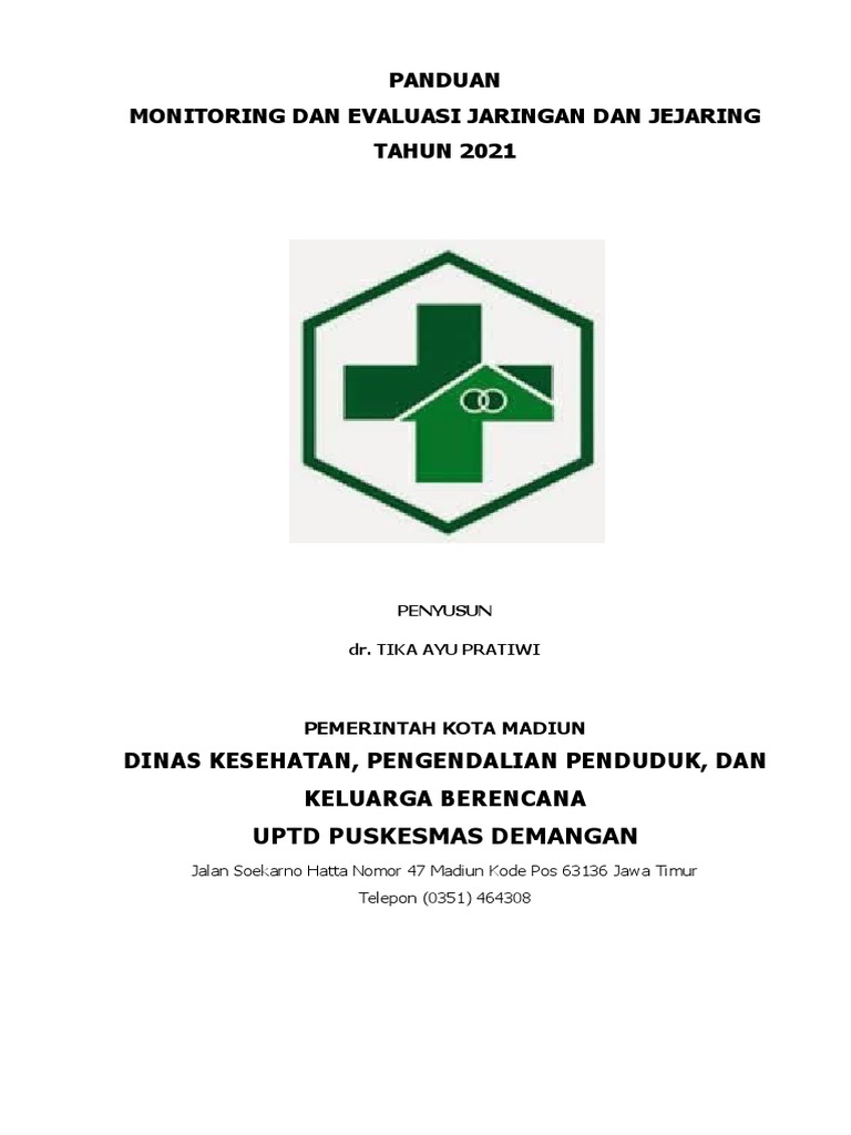 Panduan Monev Jaringan Dan Jejaring | PDF