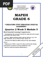 Arts, 6 Quarter 2 WK 3-4 Module 3 | PDF | Drawing | Paintings