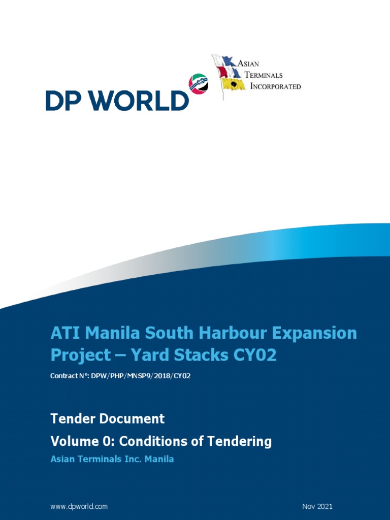 ATI Manila South Harbour Expansion Project - Yard Stacks CY02 | PDF ...