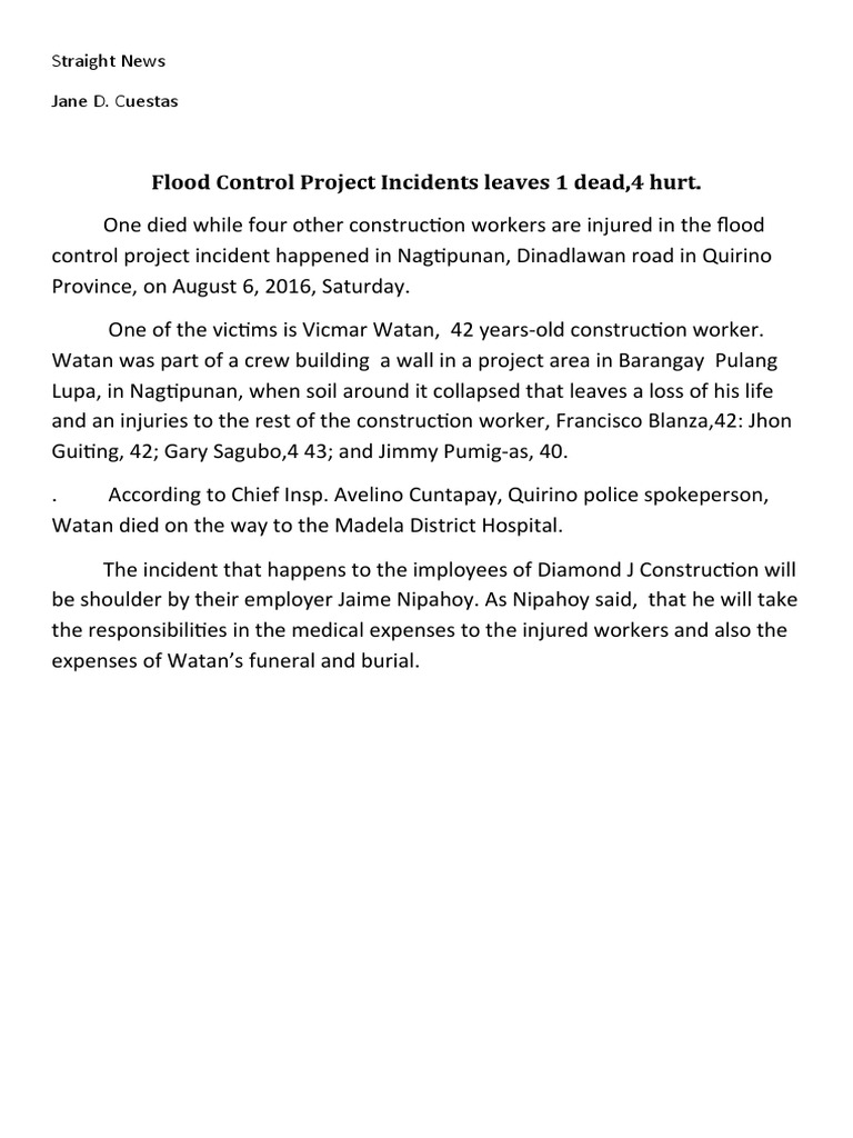 Straight News (Sample) | PDF