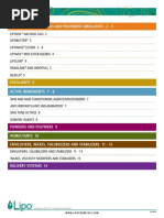 Lipocire A SG Brochure | PDF | Palm Oil